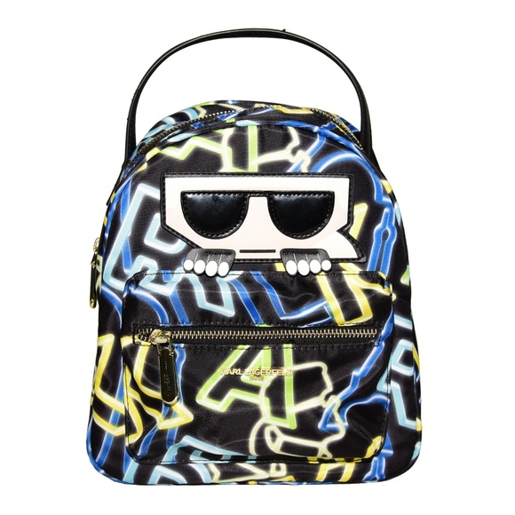Karl Lagerfeld | Bags | Karl Lagerfeld Paris Amour Neon Graffiti Mini ...